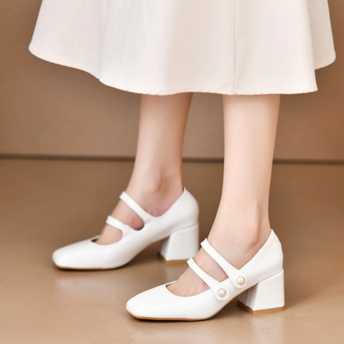 Jual LuxeLane Jiwon - [READY COD] Sepatu Heels Tinggi 6cm Wanita High ...