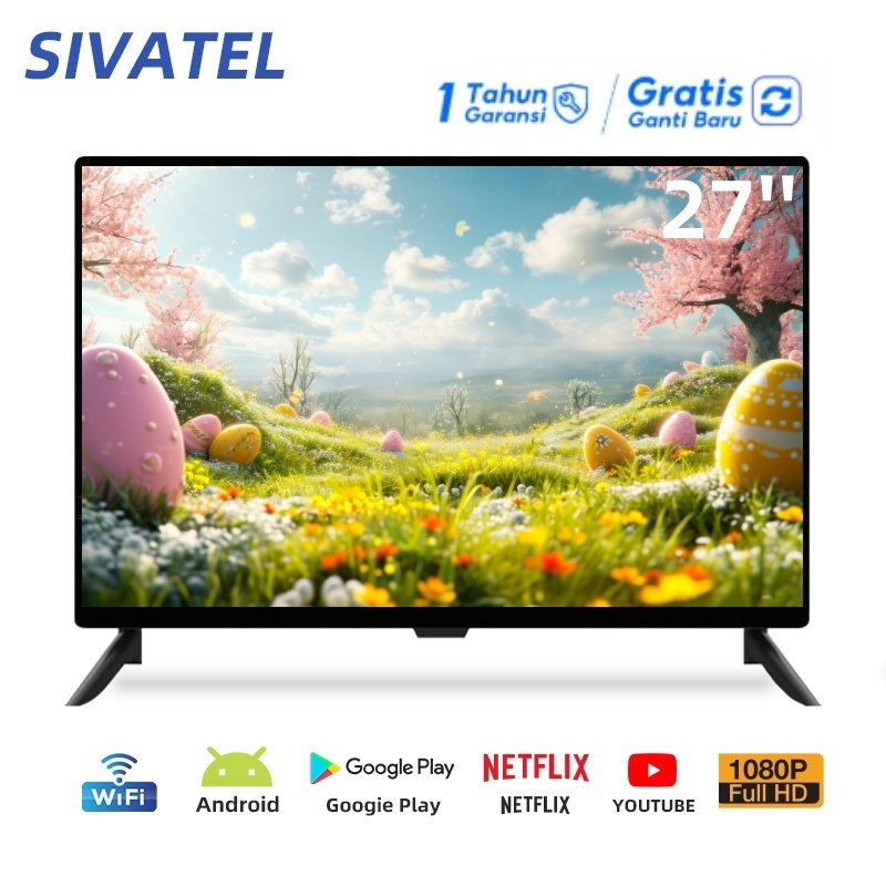 Jual Sivatel TV LED Smart 27inch 32inch FHD Ready Televisi Murah Promo ...