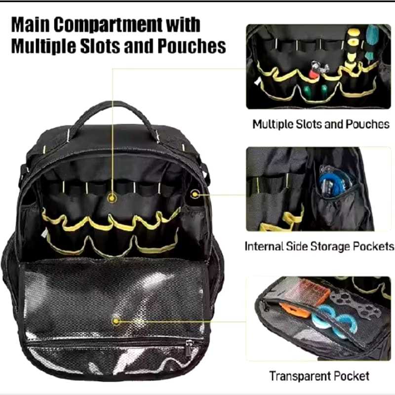 Jual Tas perkakas mekanik tas ransel PLN tas bengkel tas Tukang ...
