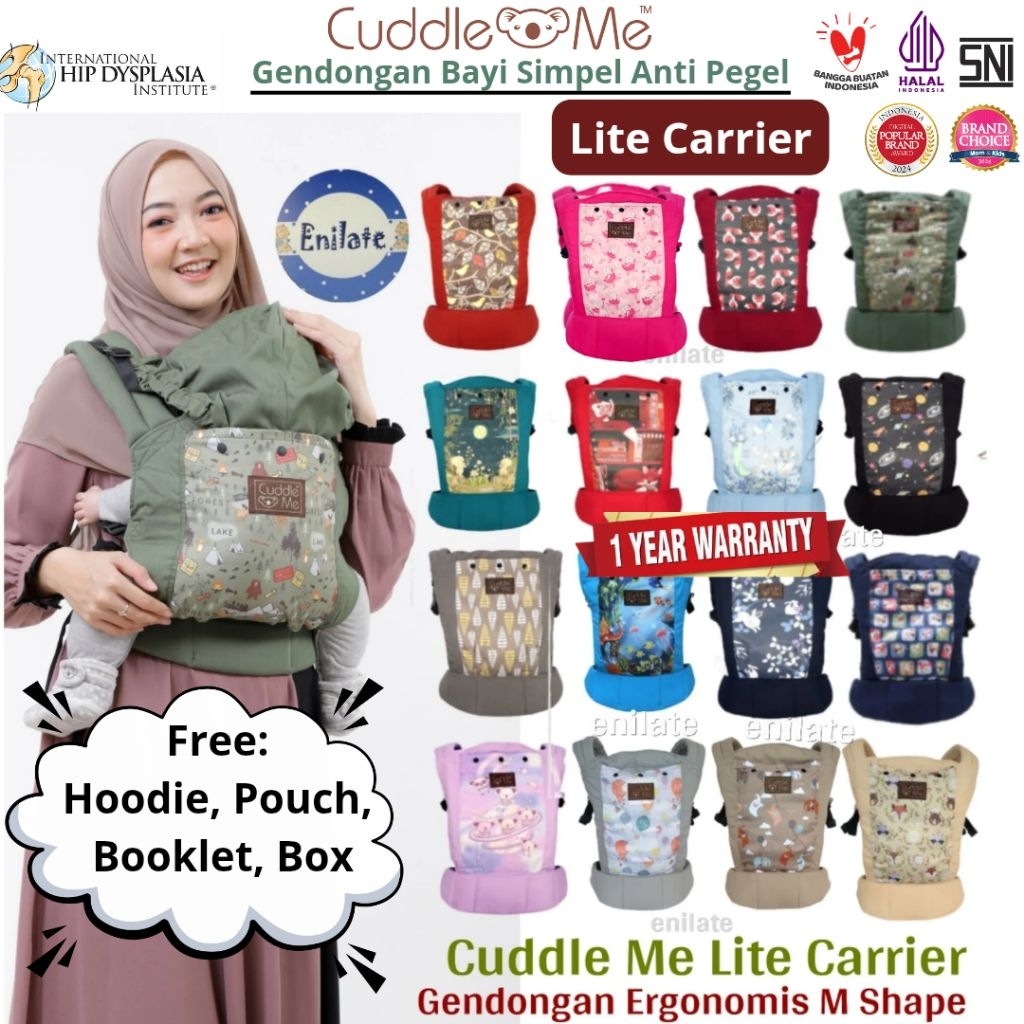 Jual Cuddle Me Lite Carrier Gendongan Bayi Ergonomis SSC M Shape ...