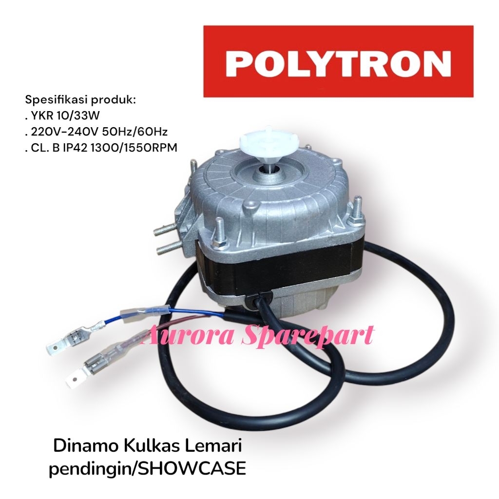 Jual Dinamo kulkas/Showcase 10/33W Motor kulkas lemari pendingin Suku ...