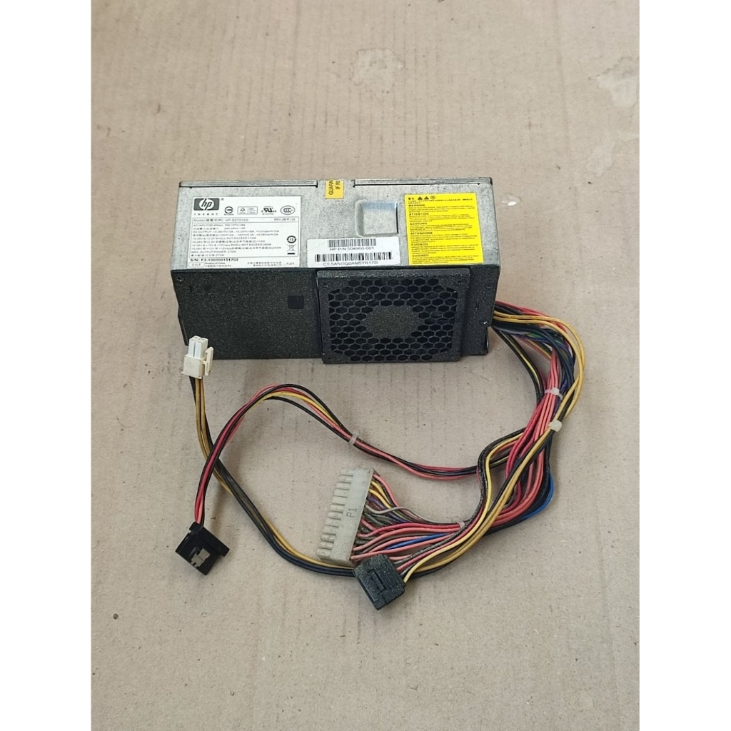 Jual power suply psu pc slim buil up HP ( psu model : HP-D2701CO ...