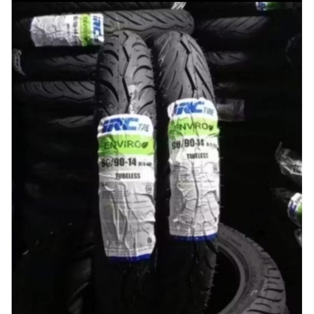 Jual BAN LUAR TUBELES IRC ENVIRO 90/90-14 NR 91 BAN BELAKANG MOTOR ...