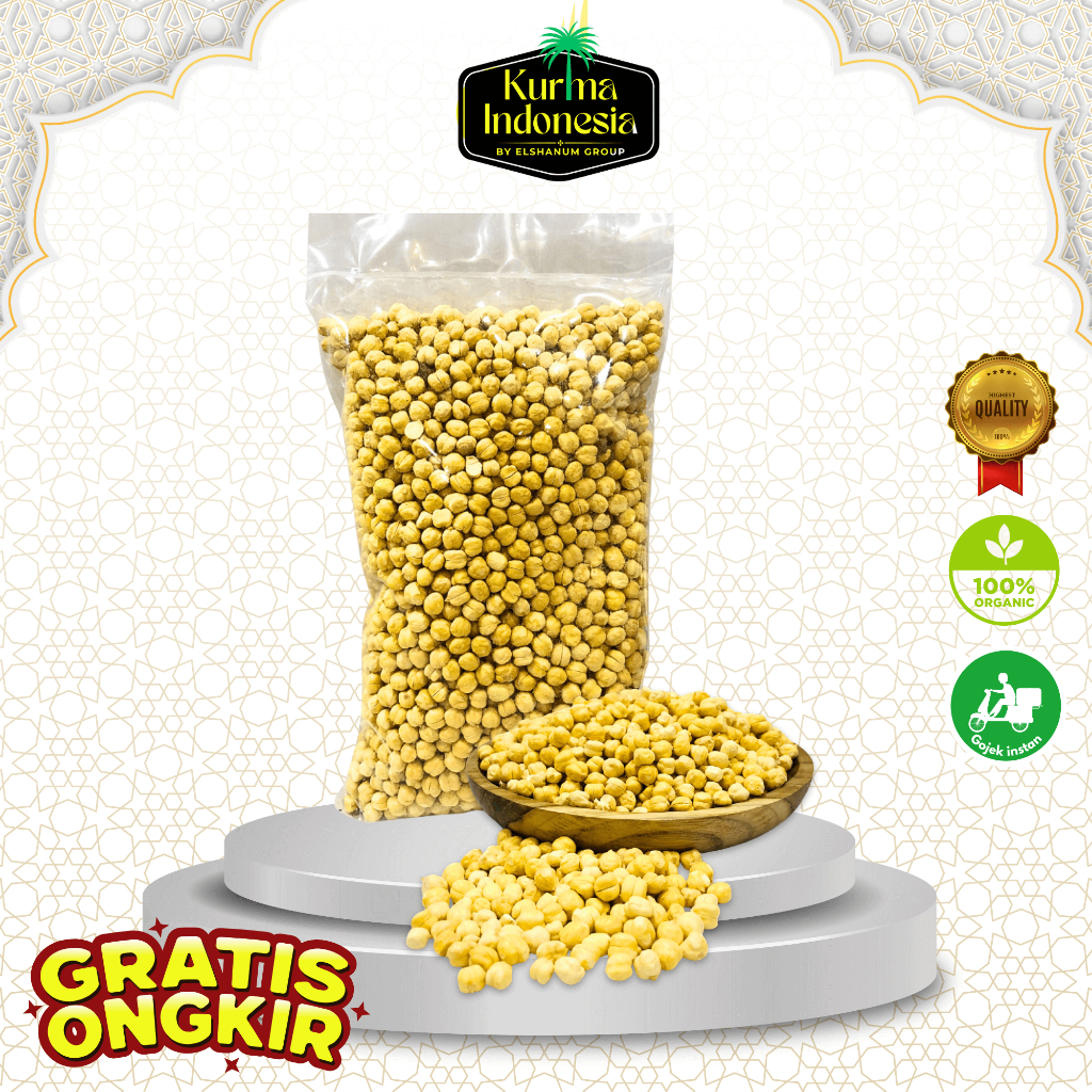 Jual Kacang Arab 1kg al-madinah / Original Kacang arab Roasted ...
