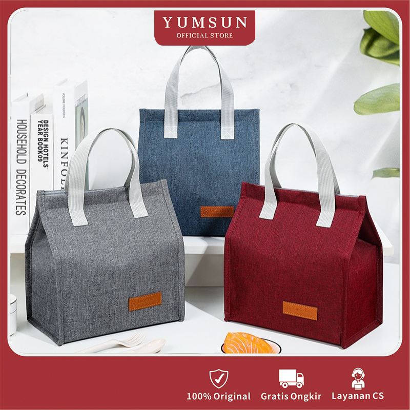 Jual YUMSUN TAS MAKAN BERINSULASI Tas Jinjing Anti Bocor dengan ...