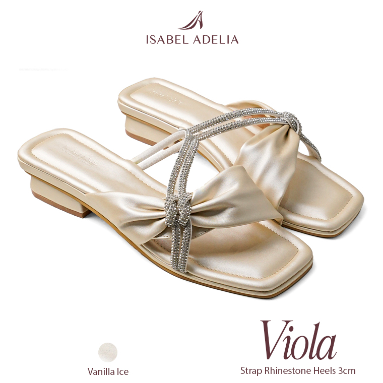 Jual Isabel Adelia VIOLA Sepatu Heels 3cm Wanita Elegan Kondangan Pesta ...