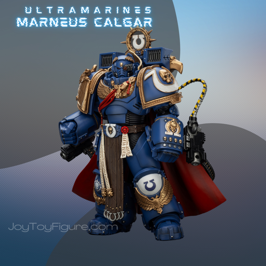 Jual JoyToy WH40K Ultramarines Marneus Calgar Chapter Master with MKX ...