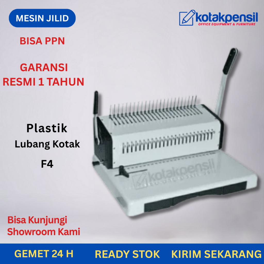 Jual Mesin Jilid Binding Bending Spiral Plastik GEMET 24 H-F4|Mesin ...