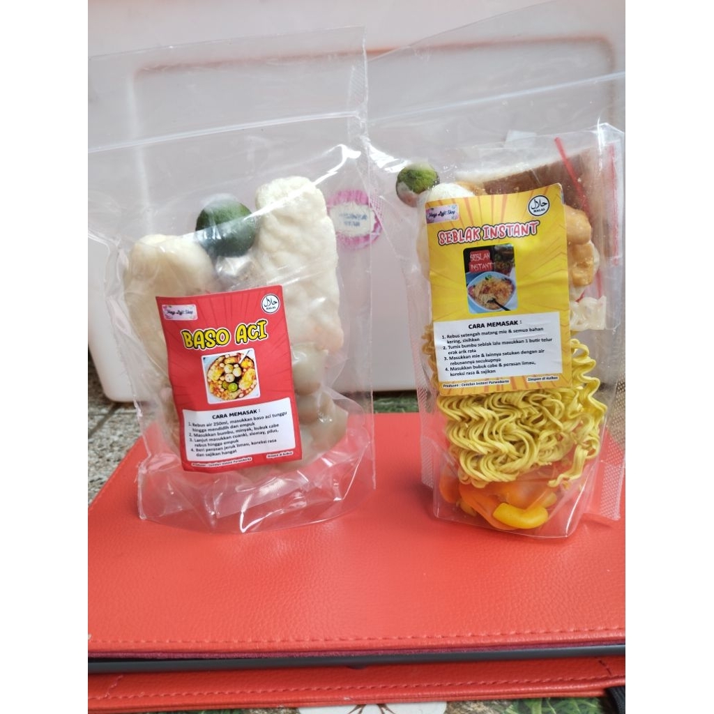 Jual Bakso aci instant seblak instant pedas baso aci cuanki kekinian ...
