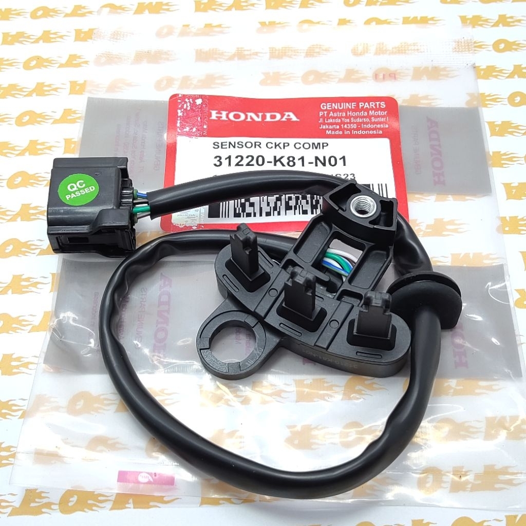 Jual 31220-K81-N01 SENSOR CKP COMP SENSOR SPUL BEAT ESP 2017 KAKI 3 ...