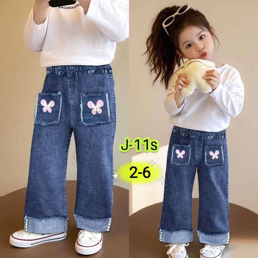 Jual Stik Balik Kantong Depan Anak Perempuan Umur 2-6 Tahun Celana ...