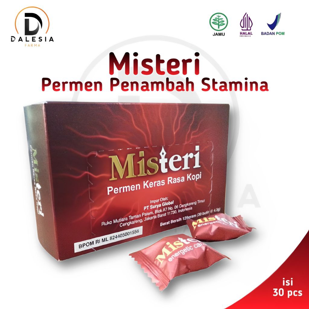 Jual PERMEN KOPI MISTERI CANDY ORIGINAL BPOM 1 BOX ISI 30 PCS | Shopee ...