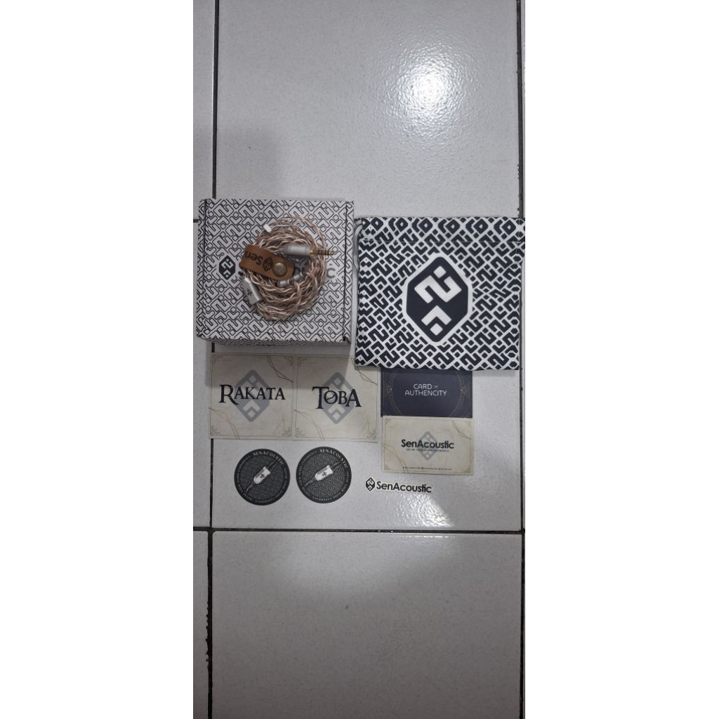 Jual SenAcoustic Hybrid Mix Toba (Copper)& Rakata (SPC) 4 Braid 2pin ...