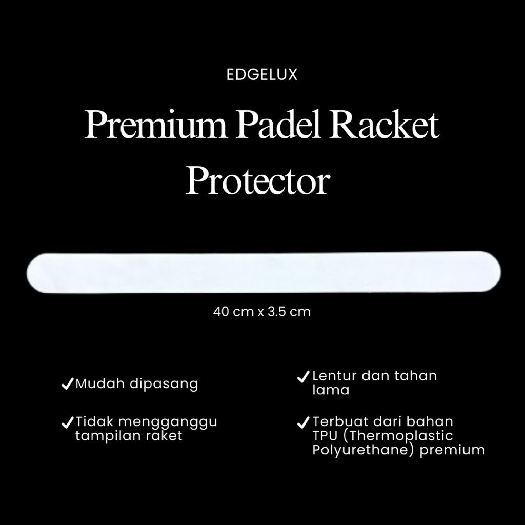 Jual Edge Guard Padel / Protector Racket Padel | Shopee Indonesia
