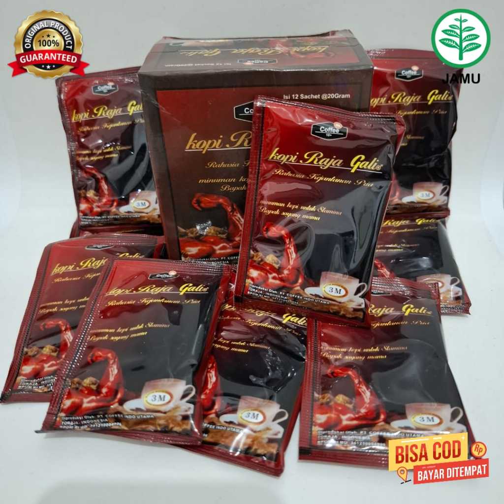 Jual Kopi Raja Gali Minuman Stamina Isi 12 Sachet | Shopee Indonesia