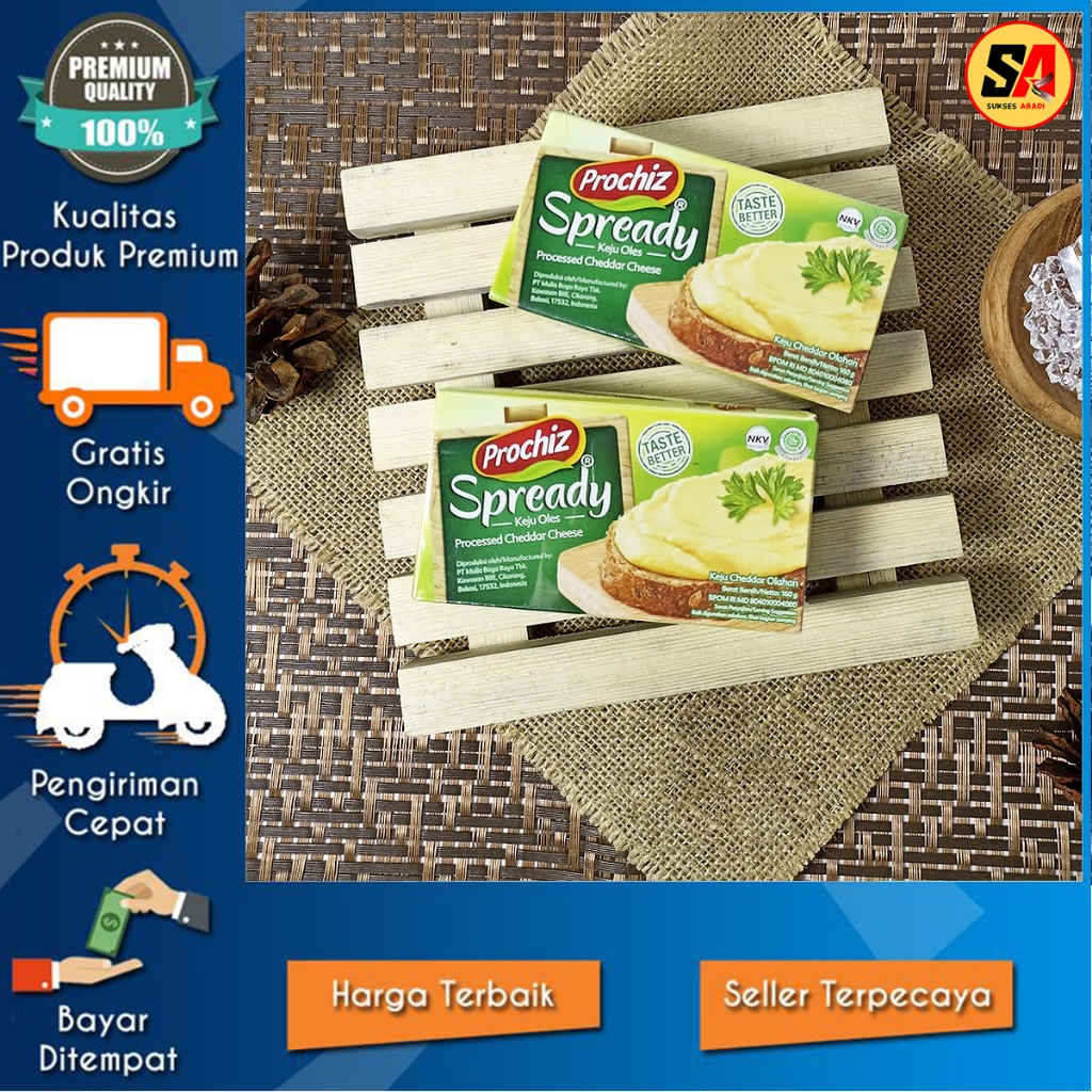 Jual Prochiz Spready / Keju / Cheese Oles 160 Gram | Shopee Indonesia