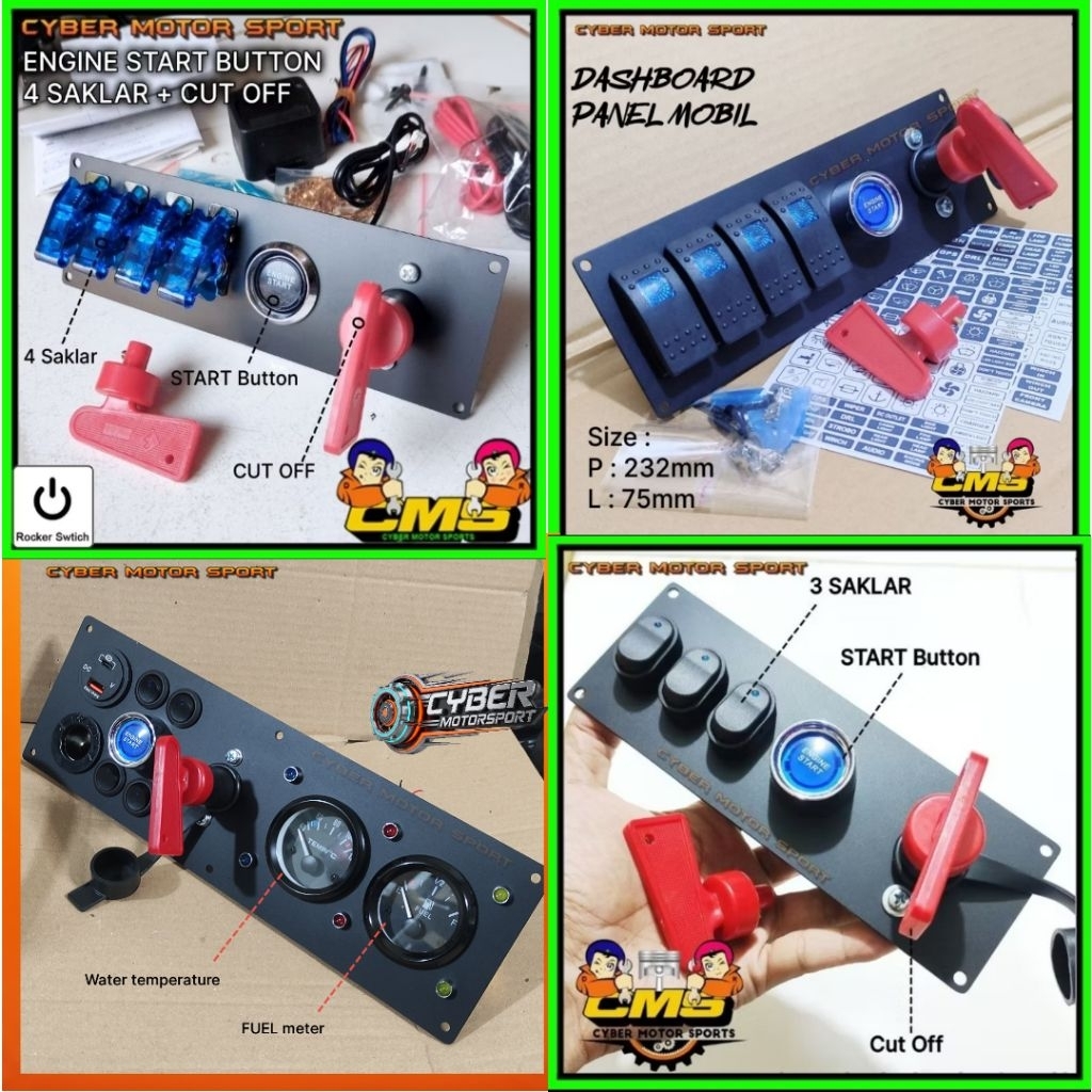 Jual saklar cut off aki mobil. engine cut off universal. saklar pemutus ...