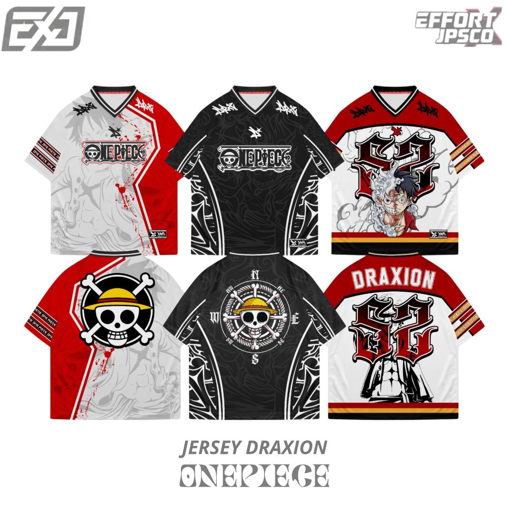 Jual ONEPIECE Jersey Draxion Oversize | Shopee Indonesia