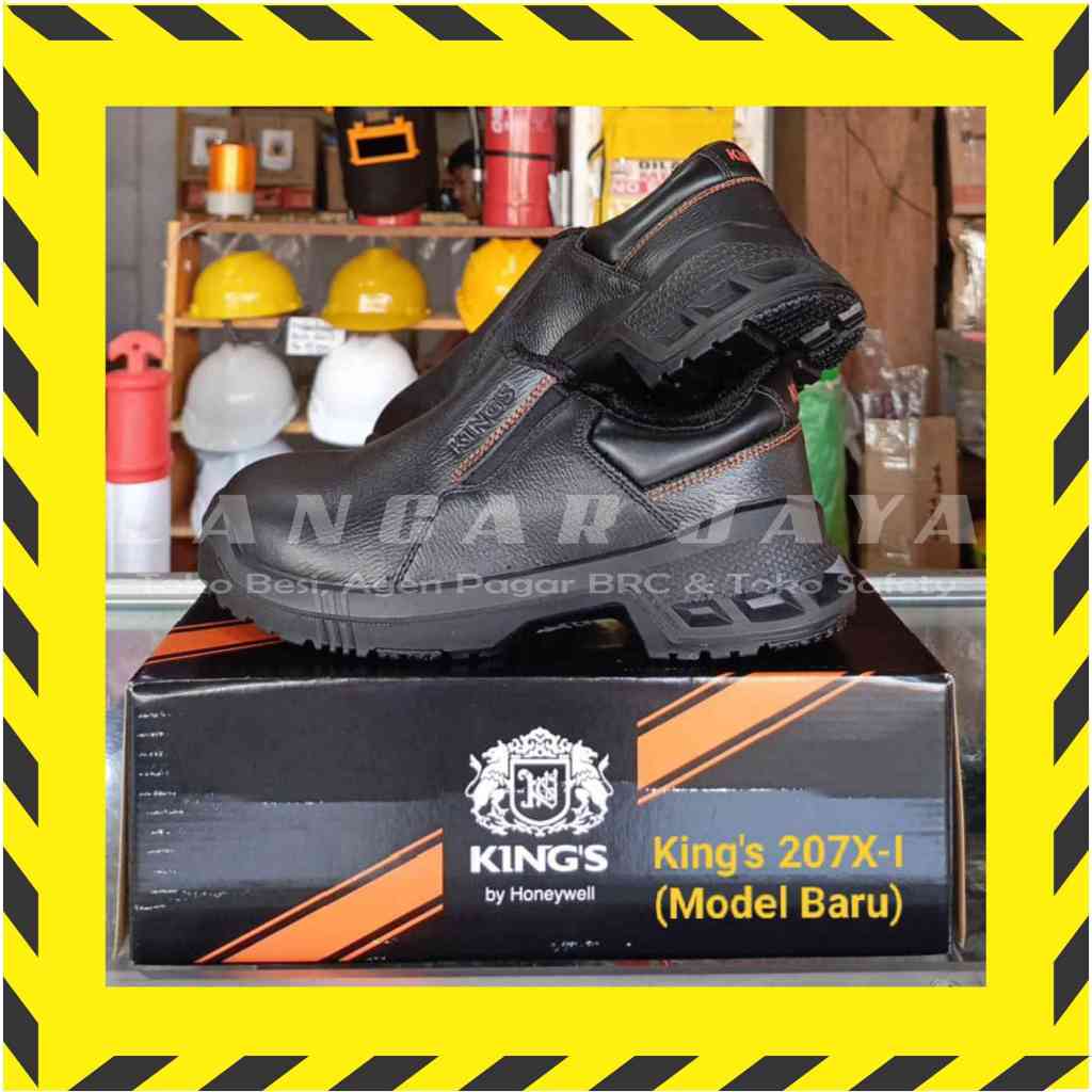 Jual Sepatu Safety King's KWD 207X-I - Hitam Pendek | Shopee Indonesia