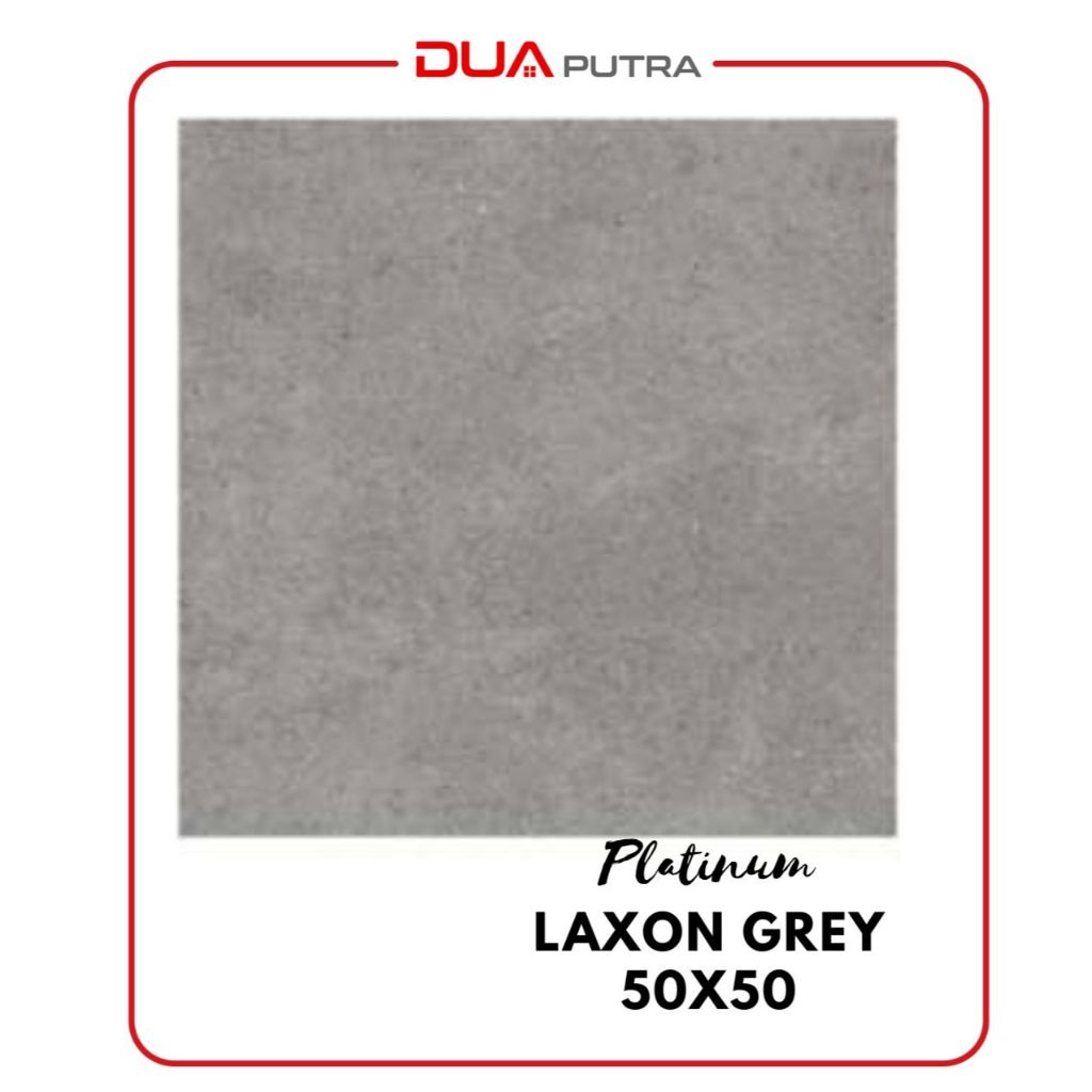 Jual PLATINUM LAXON GREY KASAR 50 X 50 / KERAMIK LANTAI KAMAR MANDI ...