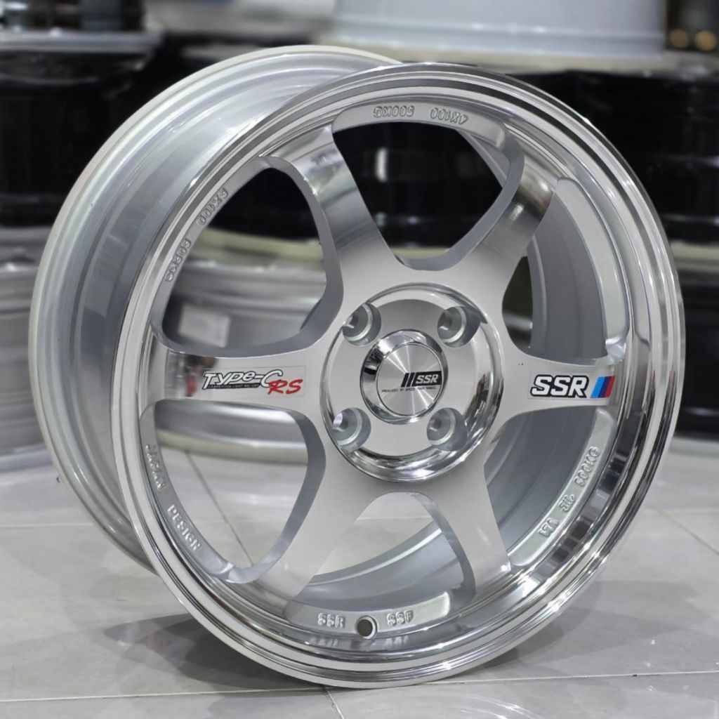 Jual velg mobil SSR TYPE C R15 PCD 4X100 LEBAR 6,5 ET 42 velg racing ...