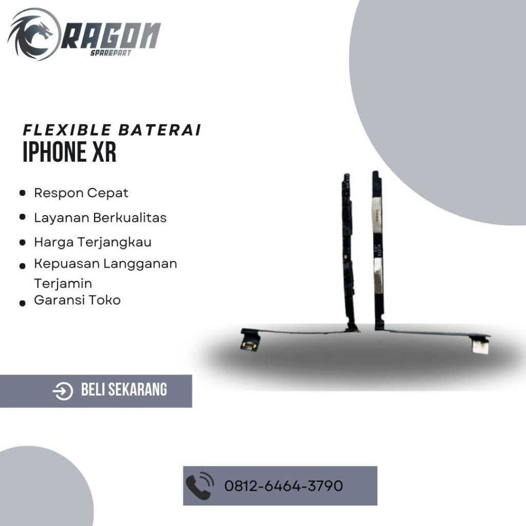 Jual FLEXIBLE BMS BATERAI IP XR/XS/XS MAX BERGARANSI | Shopee Indonesia