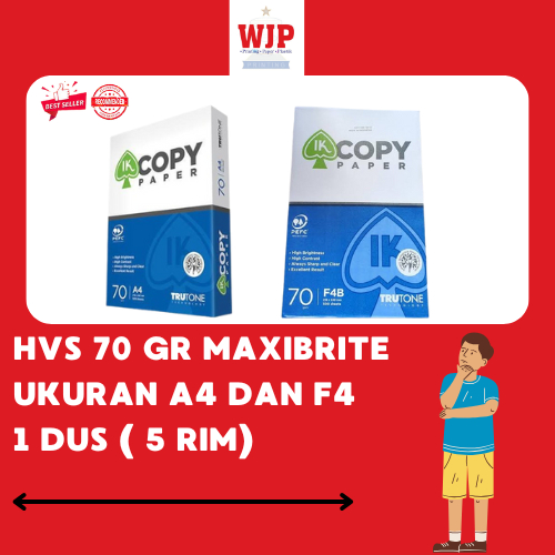 Jual Kertas HVS A4 70 Gram Terlengkap & Harga Terbaru April 2026 ...