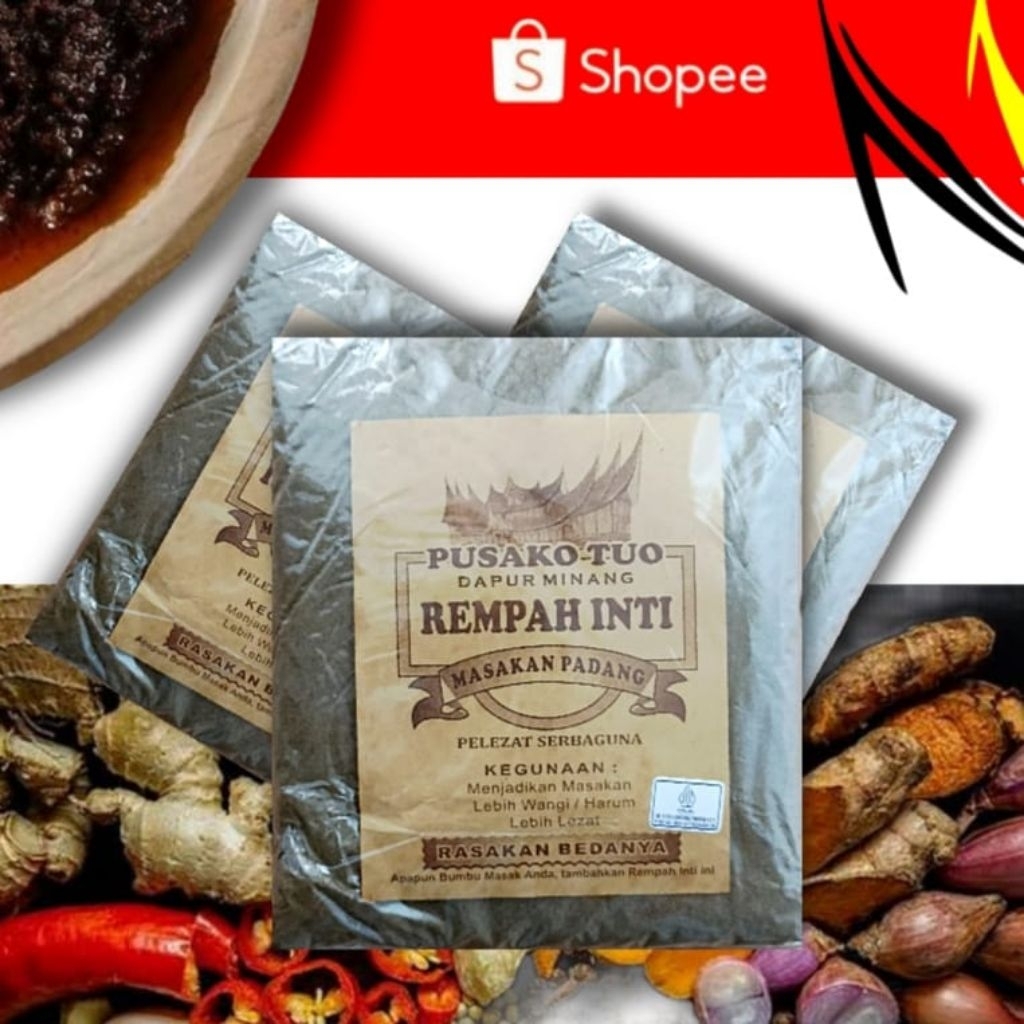 Jual Rempah Inti Pusako Tuo Minang Asli 250gr | Shopee Indonesia