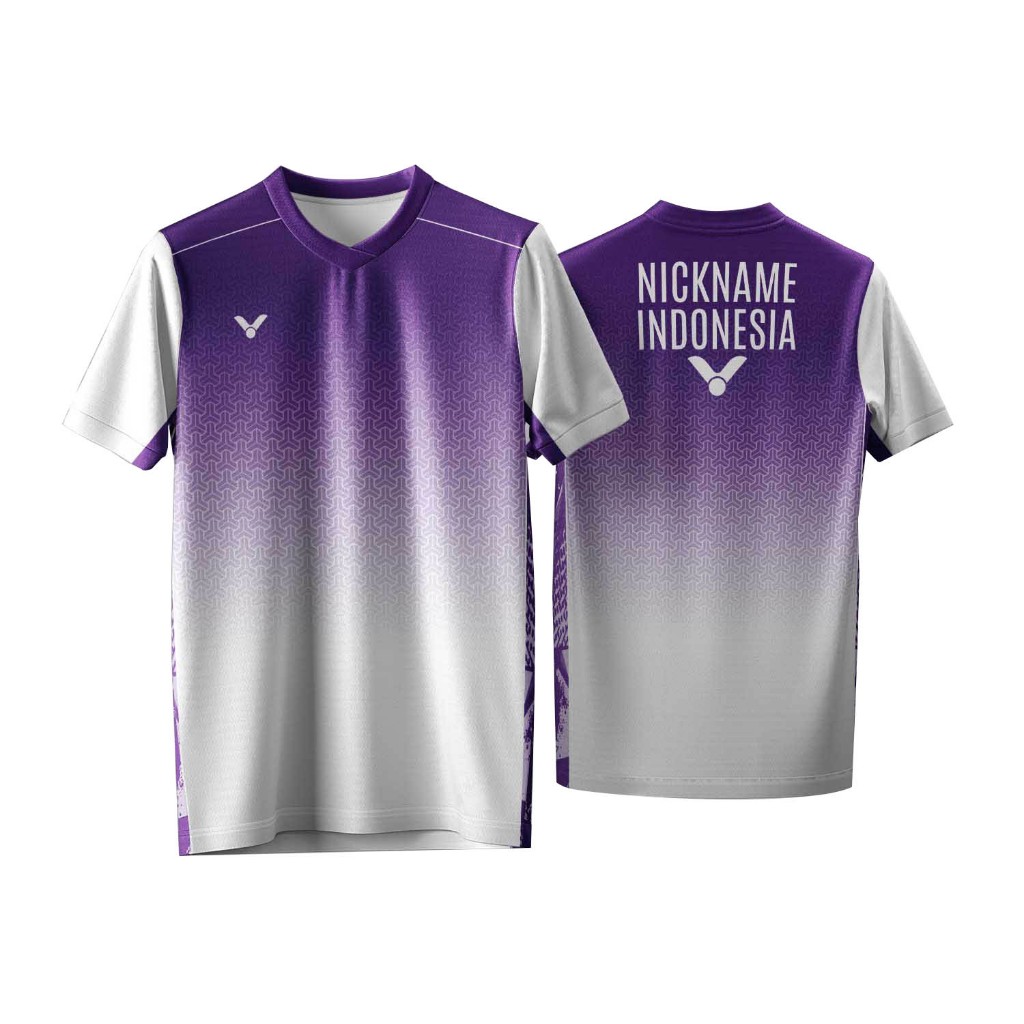Jual Jersey Badminton Victor Indonesia Terbaru 2025-2026 Gratis Request ...