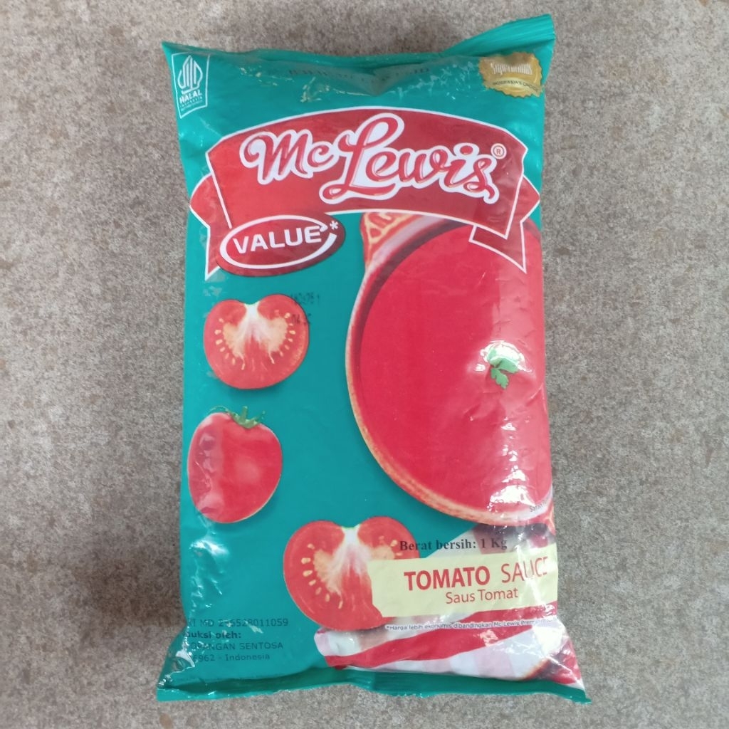 Jual Mc Lewis Saos Tomat 1 kg | Shopee Indonesia