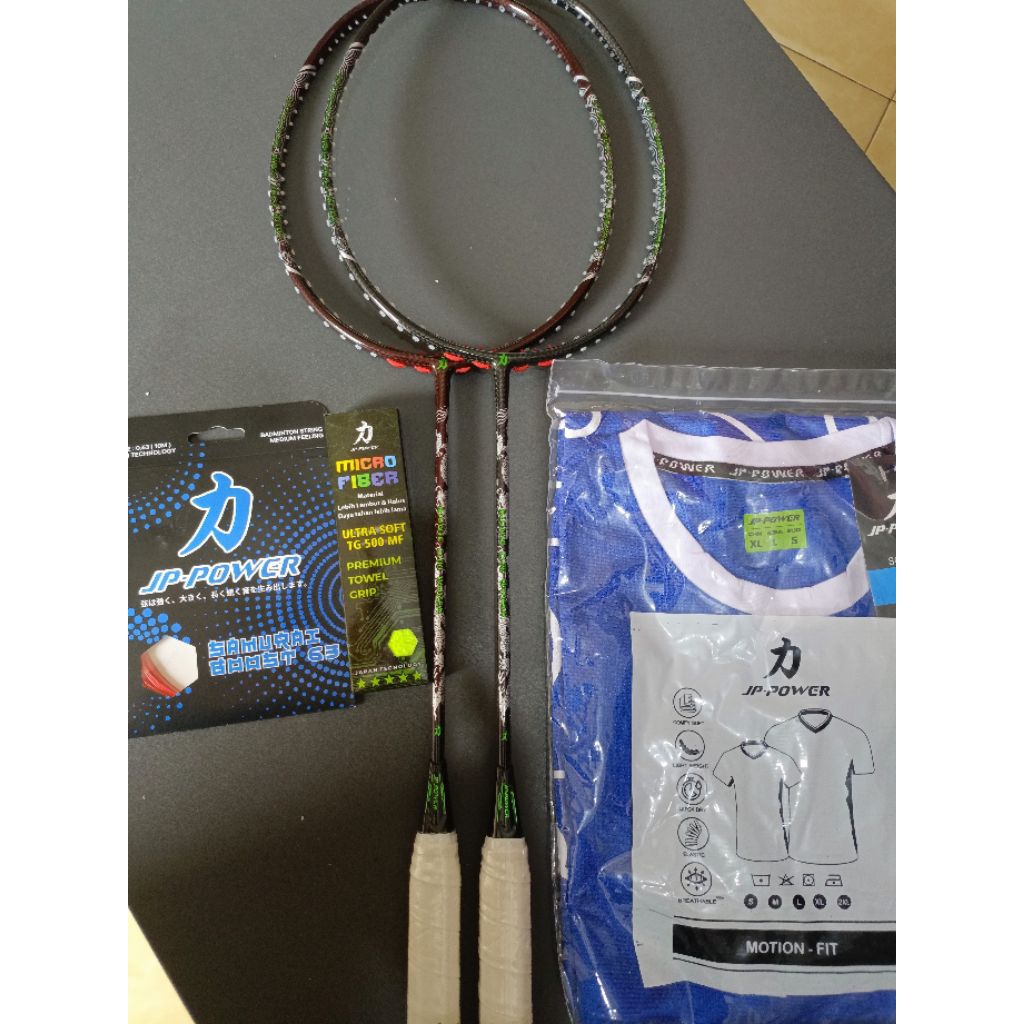 Jual Raket JP Power Bionic z1000 Woven Original | Shopee Indonesia