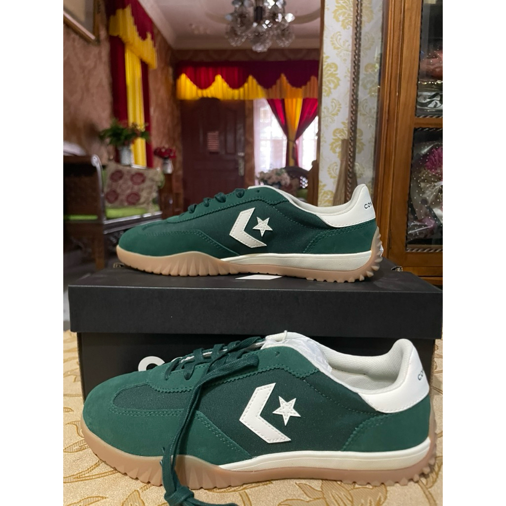 Jual Converse Run Star Trainer Ox/ Hijau | Shopee Indonesia