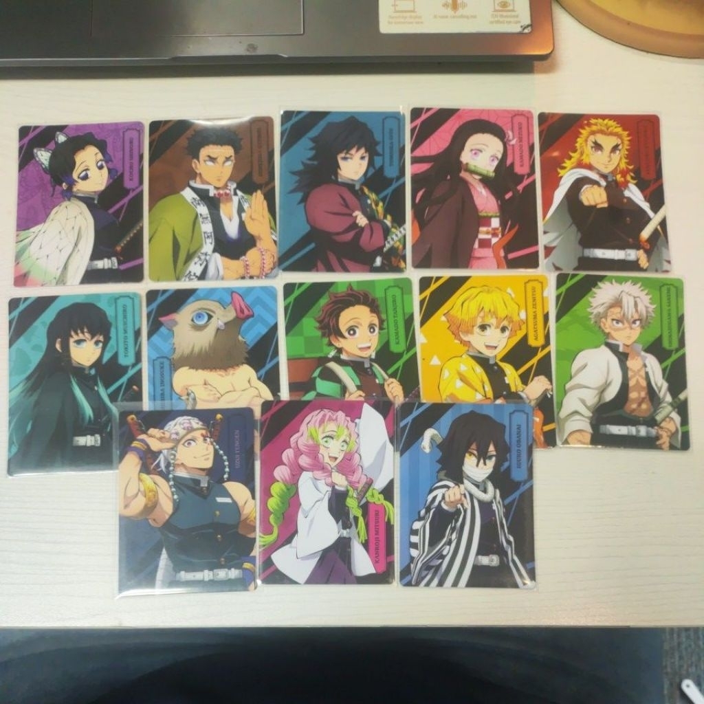 Jual complete set hashira + mc demon slayer x familymart | Shopee Indonesia