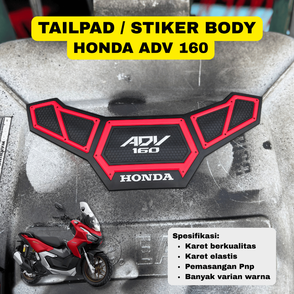 Jual Stiker Body Honda ADV 160 - Cover Atas Lampu Belakang ADV 160 ...