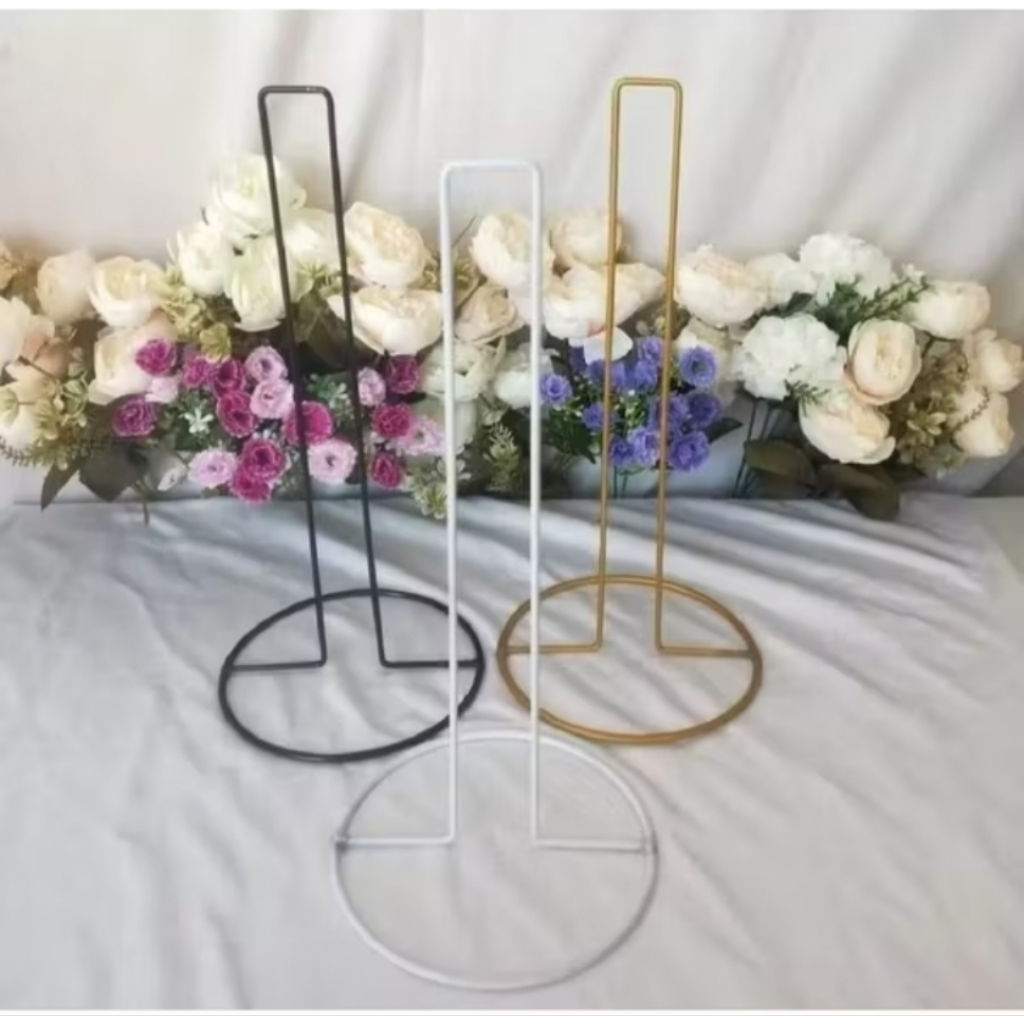 Jual Standing Bucket Wisuda / dudukan besi bunga nikahan | Shopee Indonesia