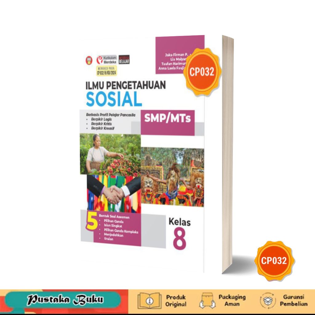 Jual Buku Ilmu Pengetahuan Sosial/IPS SMP/MTs Kelas 8/VIII Kurikulum Merdeka-CP 032 | Shopee ...