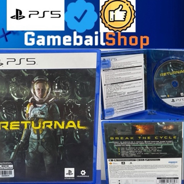 Jual PS5 Game - Returnal 2021 ( Reg 3 Asia / English ) Kaset Game BD PS5 Fisik | Shopee Indonesia