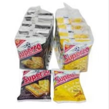 Jual SUPERCO BISKUIT 2 VARIAN RASA 22GR (ISI 10 PCS) | Shopee Indonesia