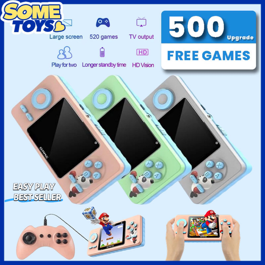 Jual SOME TOY Game Boy Retro Termasuk 520-in-1 Permainan Layar HD ...