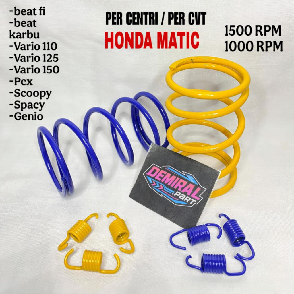 Jual PER CVT & PER CENTRI 1500RPM / 1000RPM HONDA MATIC STANDAR RACING ...