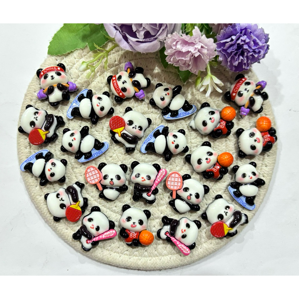 Jual clay/resin panda isi 25 pcs | Shopee Indonesia