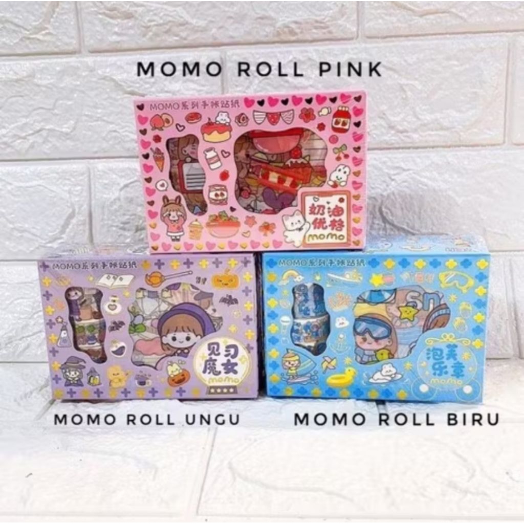 Jual STIKER GULUNG MOMO ROLL | Shopee Indonesia