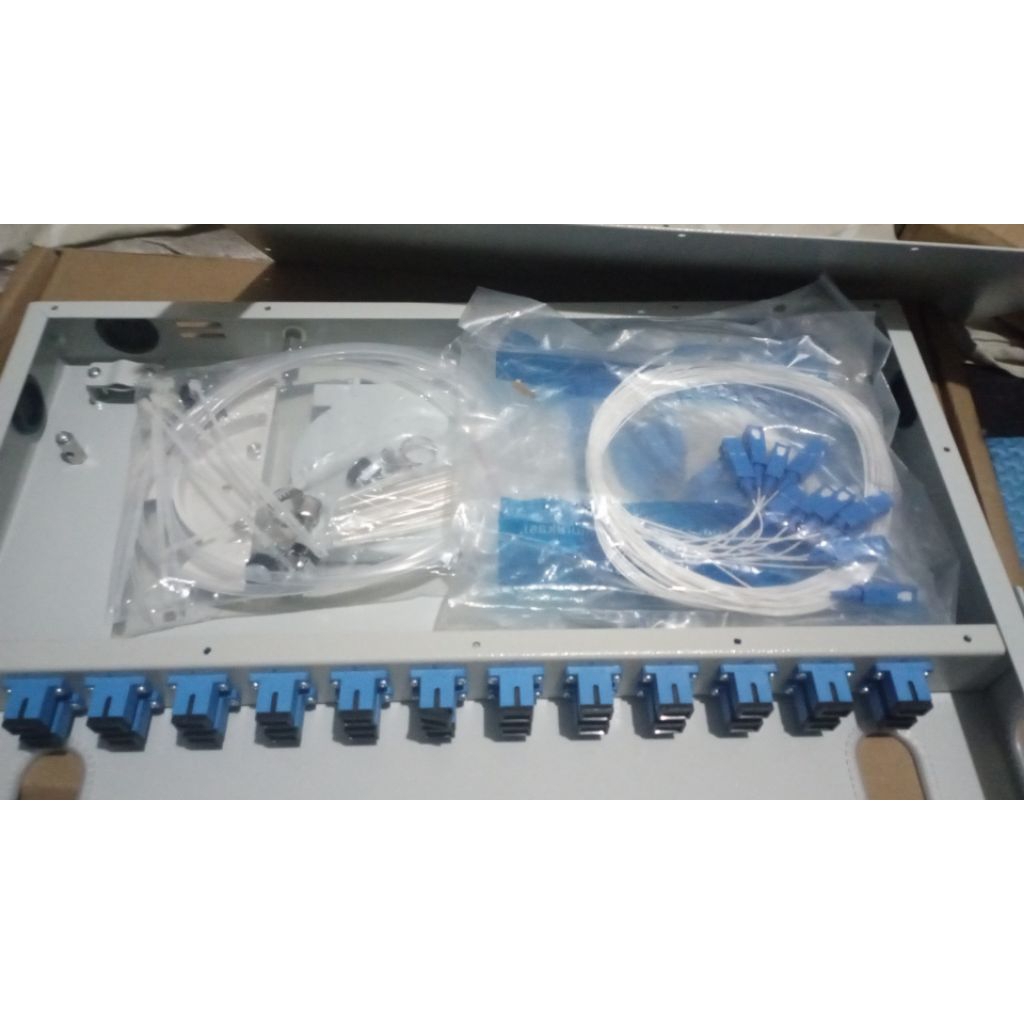 Jual otb sc upc siges 24 core lengkap pigtail | Shopee Indonesia