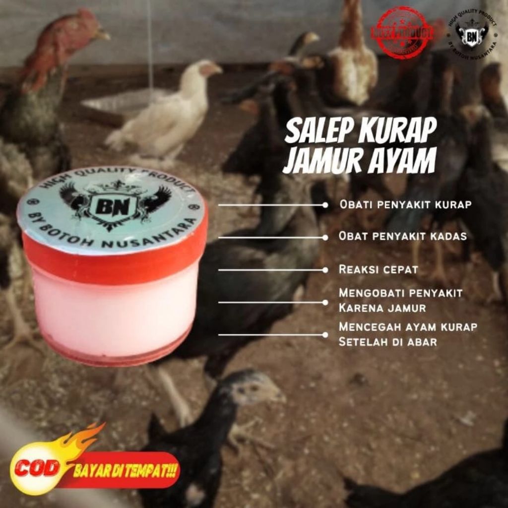 Jual Doping ayam jawara obat salep KOREPBN+ ampuh atasi Maslah jamur ...