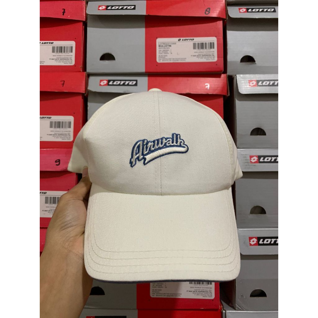 Jual Airwalk Rif II Casual Caps White AIWXHP24081W Topi Original ...