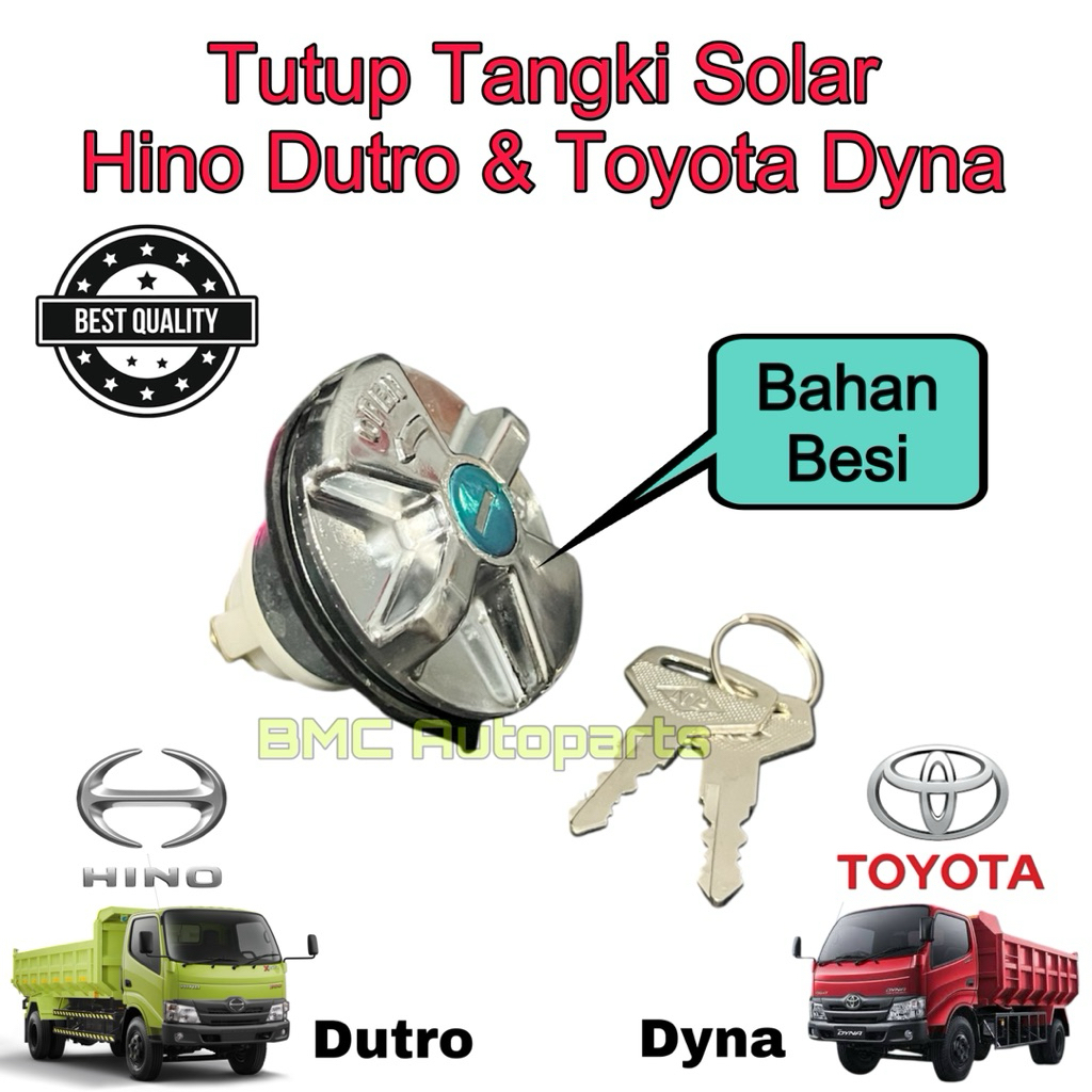 Jual Tutup Tangki Solar / Bahan Bakar Diesel Truk Hino Dutro & Toyota ...