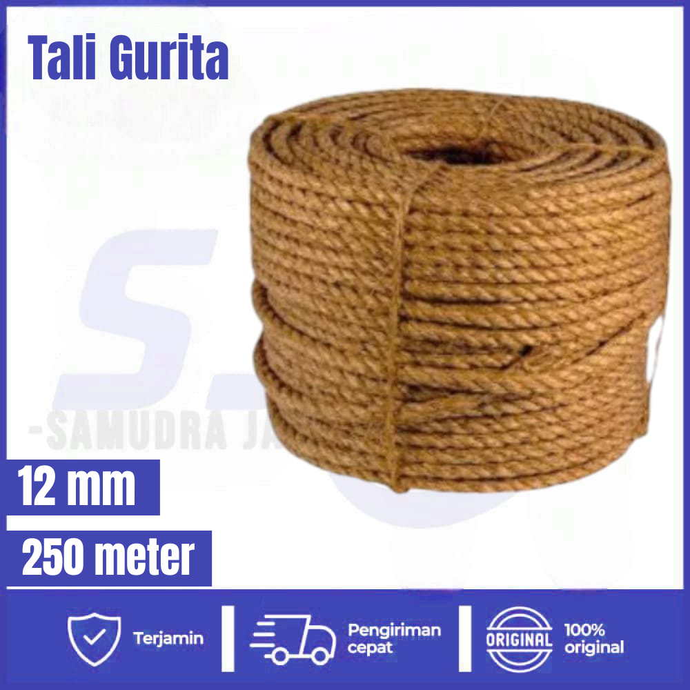 Jual Tali Tambang Manila 12 mm x 220 Meter Serat Abaka | Shopee Indonesia