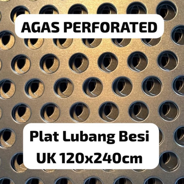 Jual Plat Lubang Perforated 1mm UK 120x240cm | Shopee Indonesia