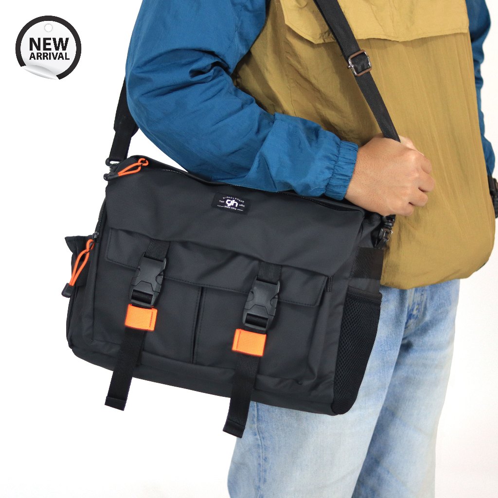 Jual GH-Bag Tas Slempang VORTEX Messenger Bag Anti Air Waterproof Tas ...