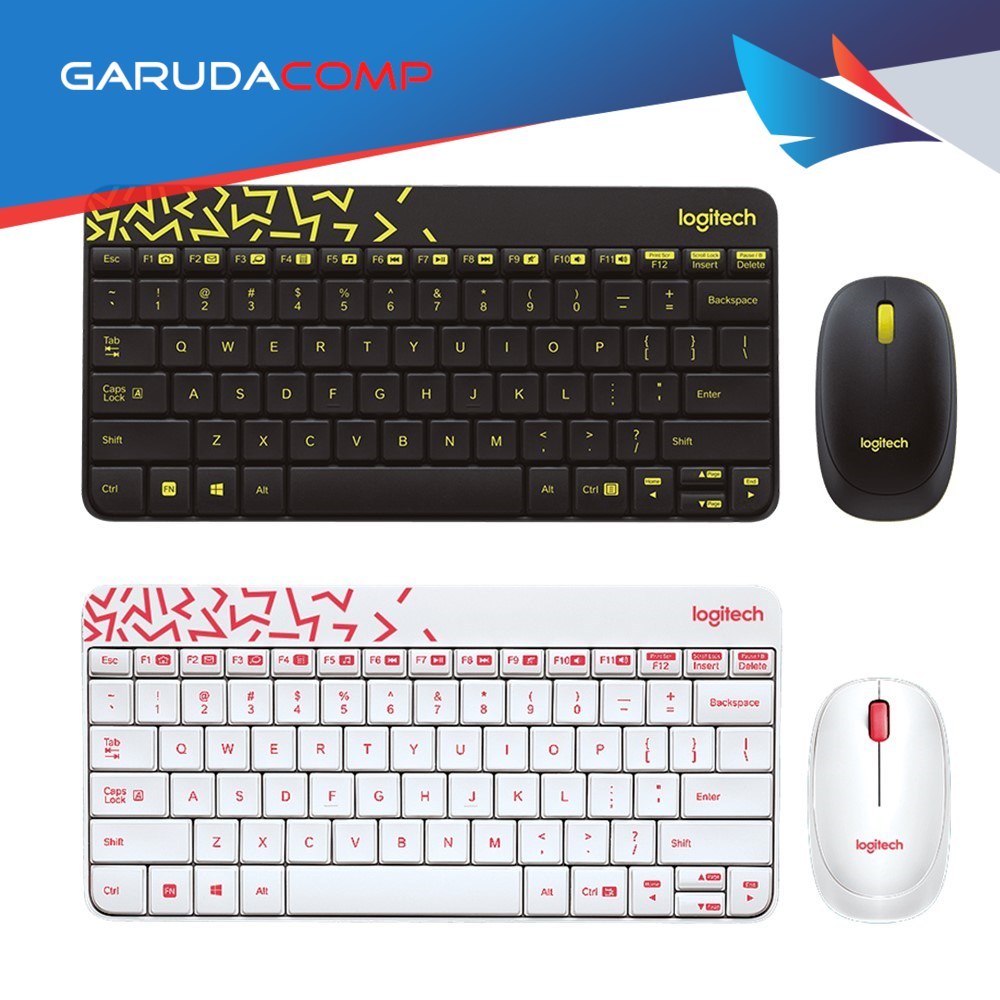 Jual LOGITECH Wireless Combo Mini Keyboard Mouse MK240 Nano USB ...